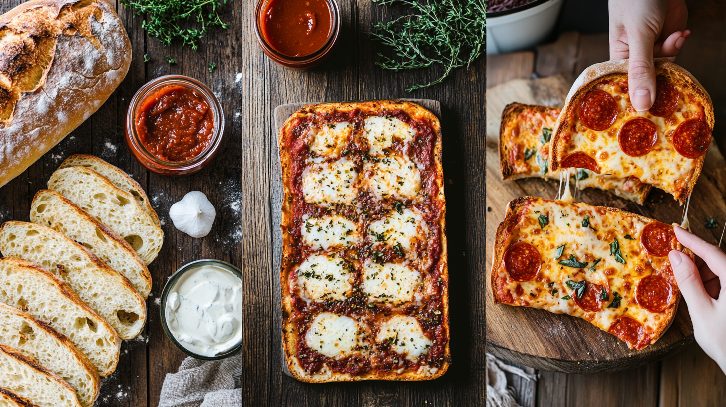 Pizza Bread Recipe: Your New Favorite Cheesy Snack 🍕 - Cooking with Jenna