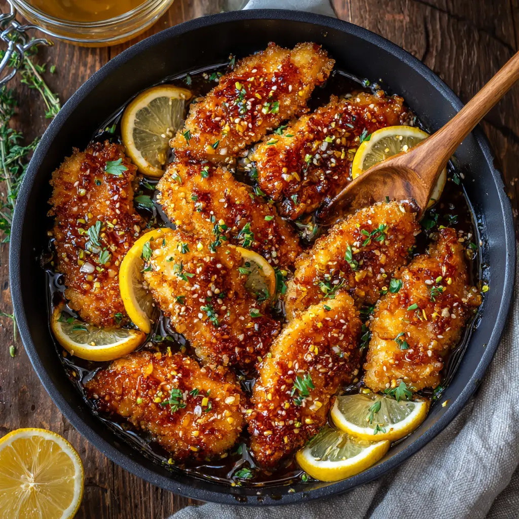 Crispy Honey Lemon Chicken Recipe: A Sweet and Tangy Weeknight Favorite ...