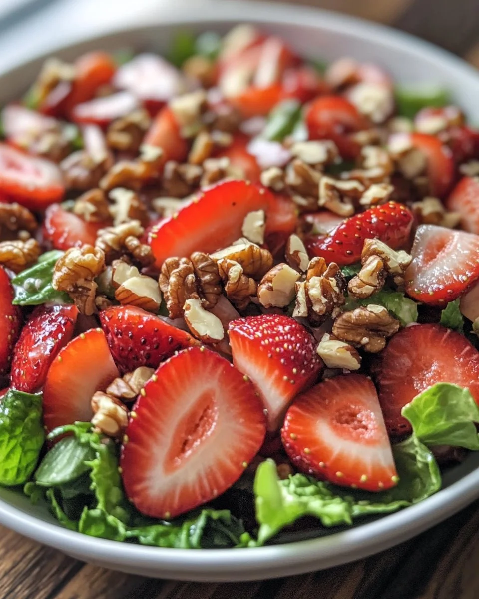 Strawberry Walnut Salad