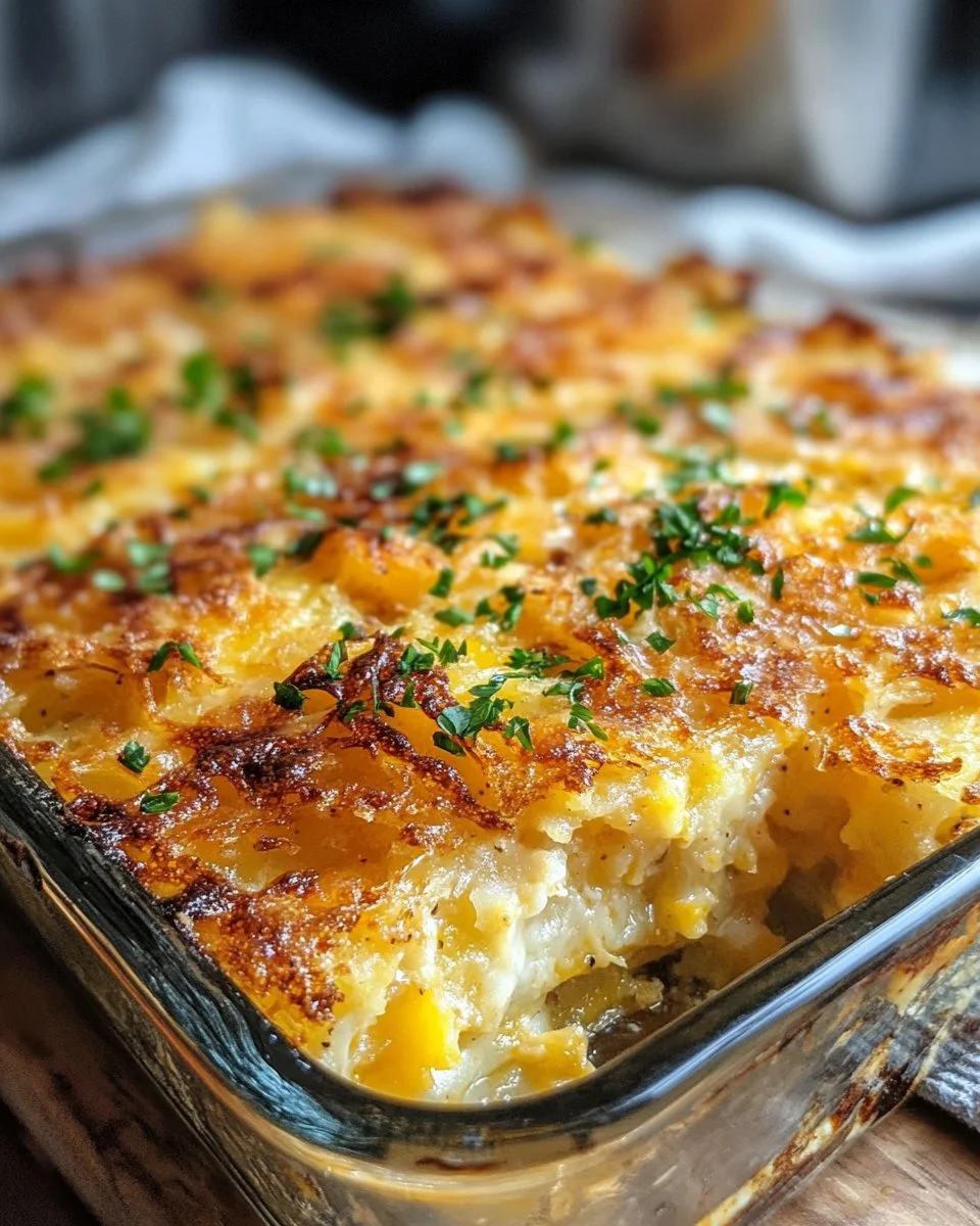 Classic Breakfast Hashbrown Casserole